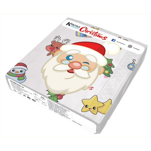 KARTIKA Servilleta christmas 2c 33x33 50 uds - Alcampo ¡Haz tu Compra ...