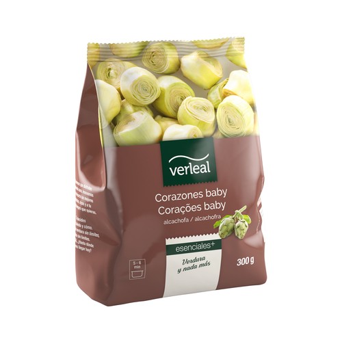 VERLEAL Corazones congelados de alcachofas baby VERLEAL Esenciales+ 300 ...