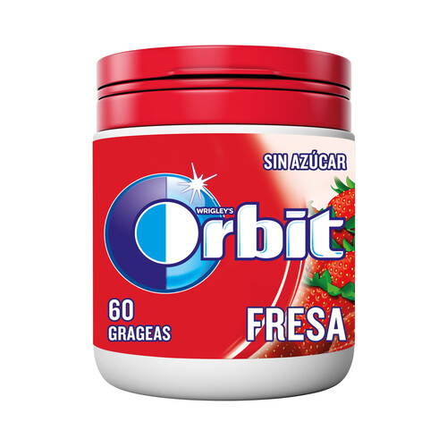 ORBIT Chicles sabor a fresa ORBIT bote 60 grageas 84 g. - Alcampo ¡Haz ...