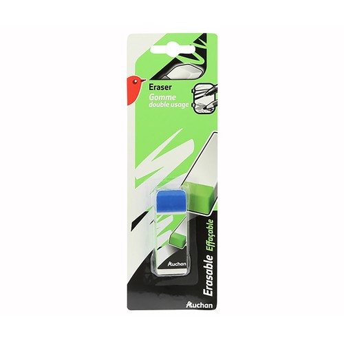 Goma de borrar de doble uso tinta y lápiz. PRODUCTO ALCAMPO. - Alcampo ...