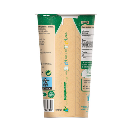 NESCAFÉ Latte Bebida de café con leche con sabor a avellana 205 ml. - Alcampo ¡Haz tu Compra ...