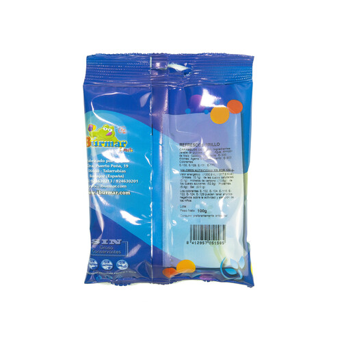 BURMAR Caramelos de goma, refrescos brillo BURMAR 100 g. - Alcampo ¡Haz ...