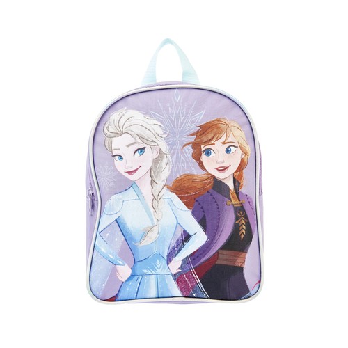 Mochila infantil, FROZEN, varios compartimentos, color morado, ALCAMPO ...