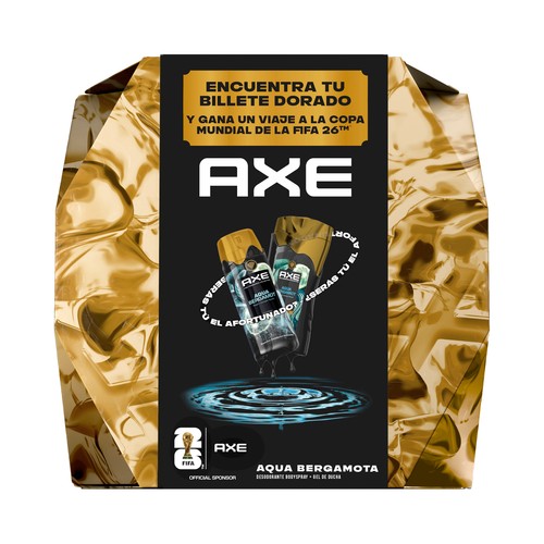 AXE Fifa 2026 Estuche con desodorante en spray (150 ml) y gel de ducha ...