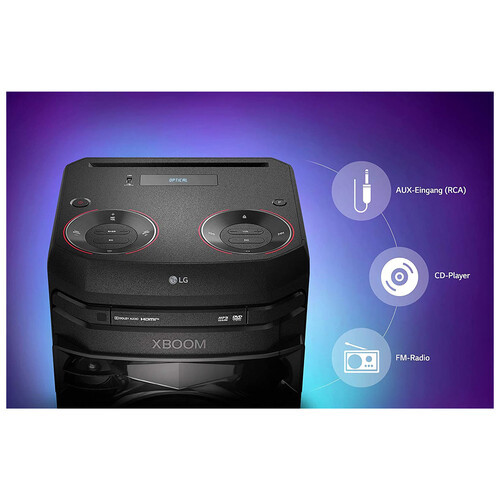 Altavoz HIFI LG ON2DN 80W, BLUETOOTH, lector de CD multiformato, USB ...