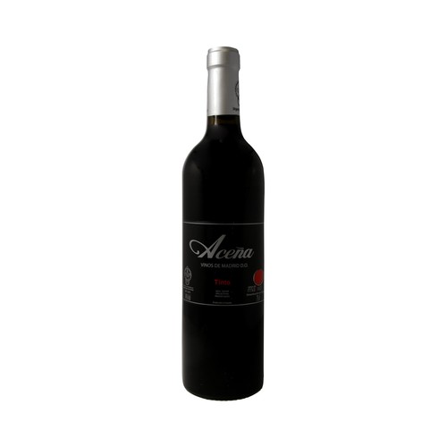ACEÑA ACEÑA Vino tinto con D.O Vinos de Madrid botella de 75 cl ...