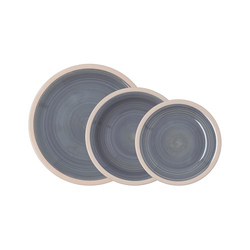 Vajilla Loza 18 piezas color gris, Baltic QUID. - Alcampo ¡Haz tu ...