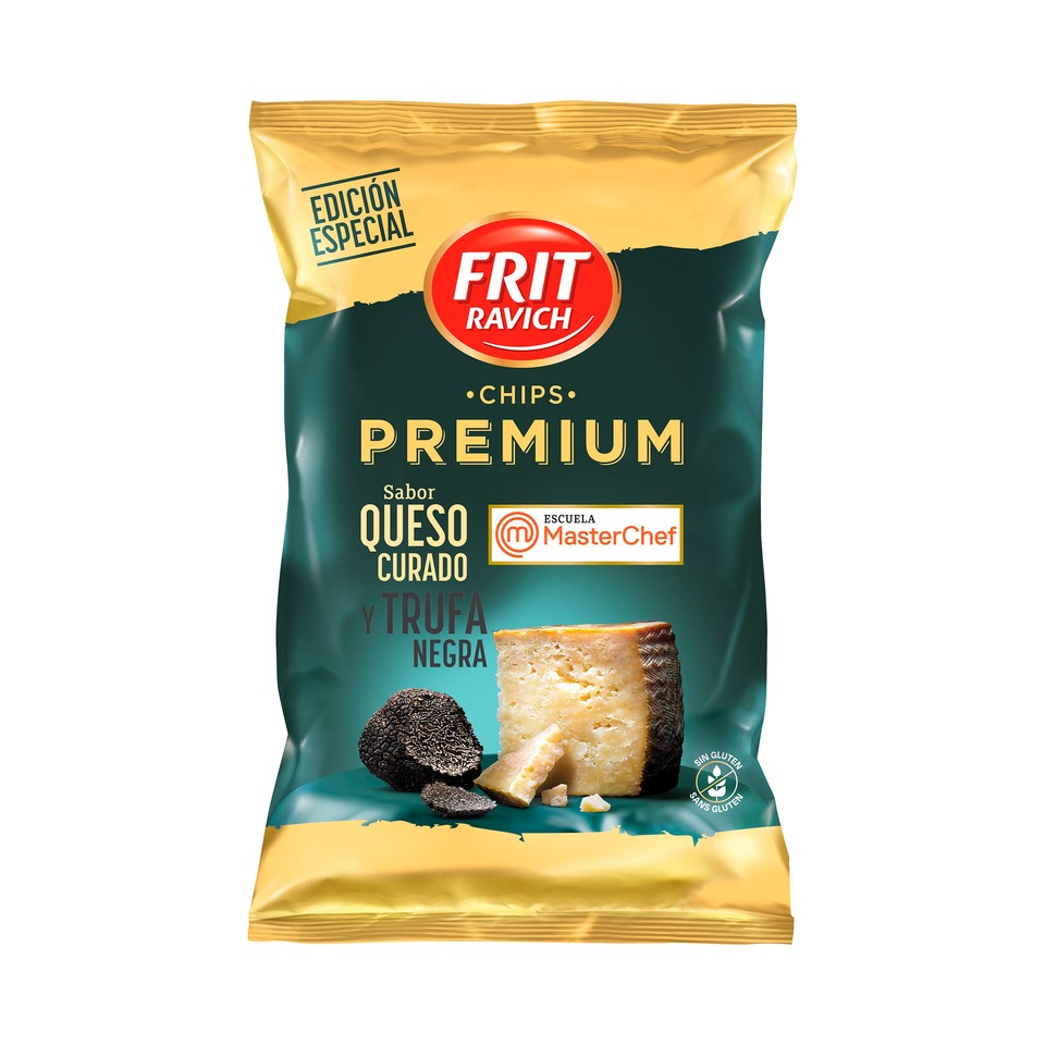 FRIT RAVICH Patatas fritas premium de queos y trufa 150 gr. - Alcampo ...