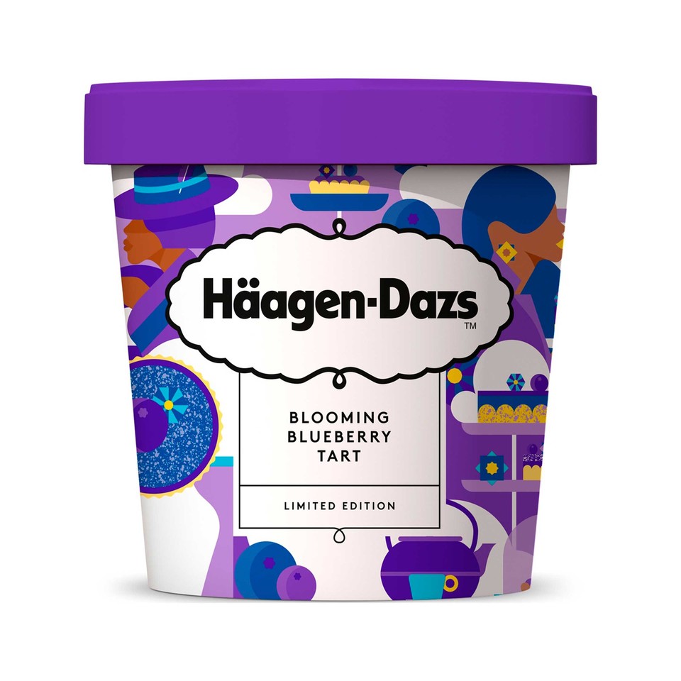 HÄAGEN-DAZS Helado de violeta y tarta de arándano 460 ml. - Alcampo ...