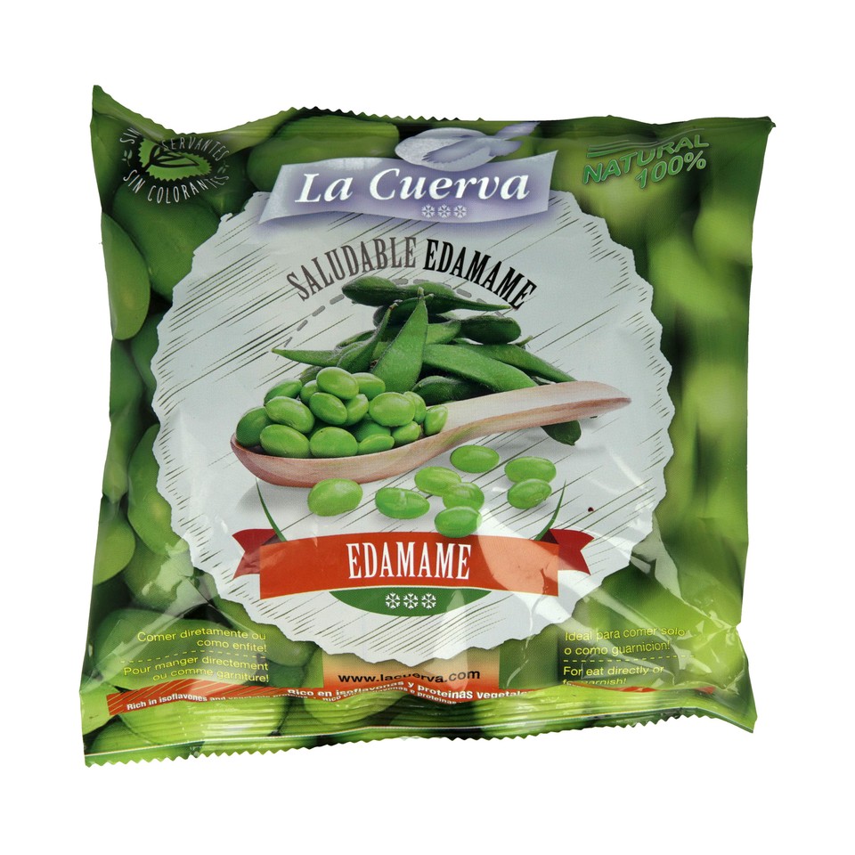 LA CUERVA Edamame ultracongelado sin conservantes ni colorantes 300 g ...