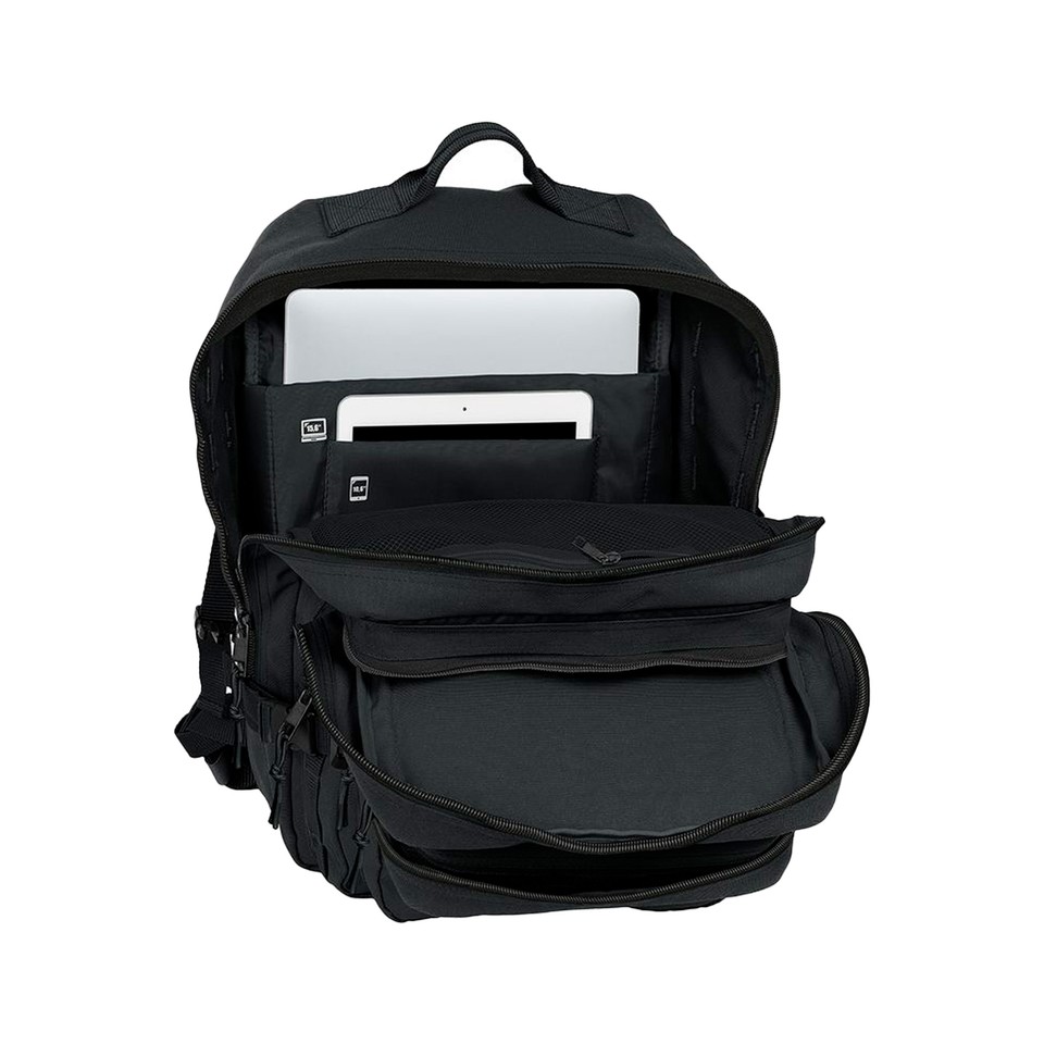 Mochila multibolsillos para ordenador portatil 15,6" color negro. SAFTA ...