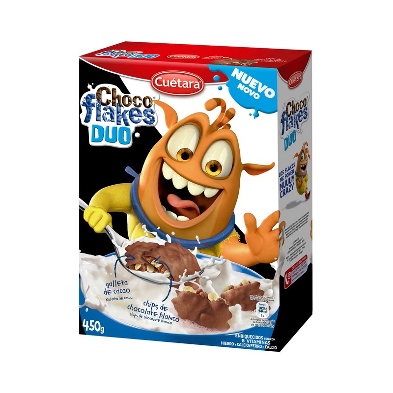 CHOCO FLAKES Galletas de chocolate 420 g, - Alcampo ¡Haz tu Compra ...