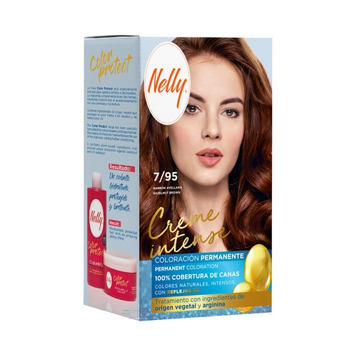 NELLY Creme intense Tinte tono 7/95 marrón avellana. - Alcampo ¡Haz tu ...