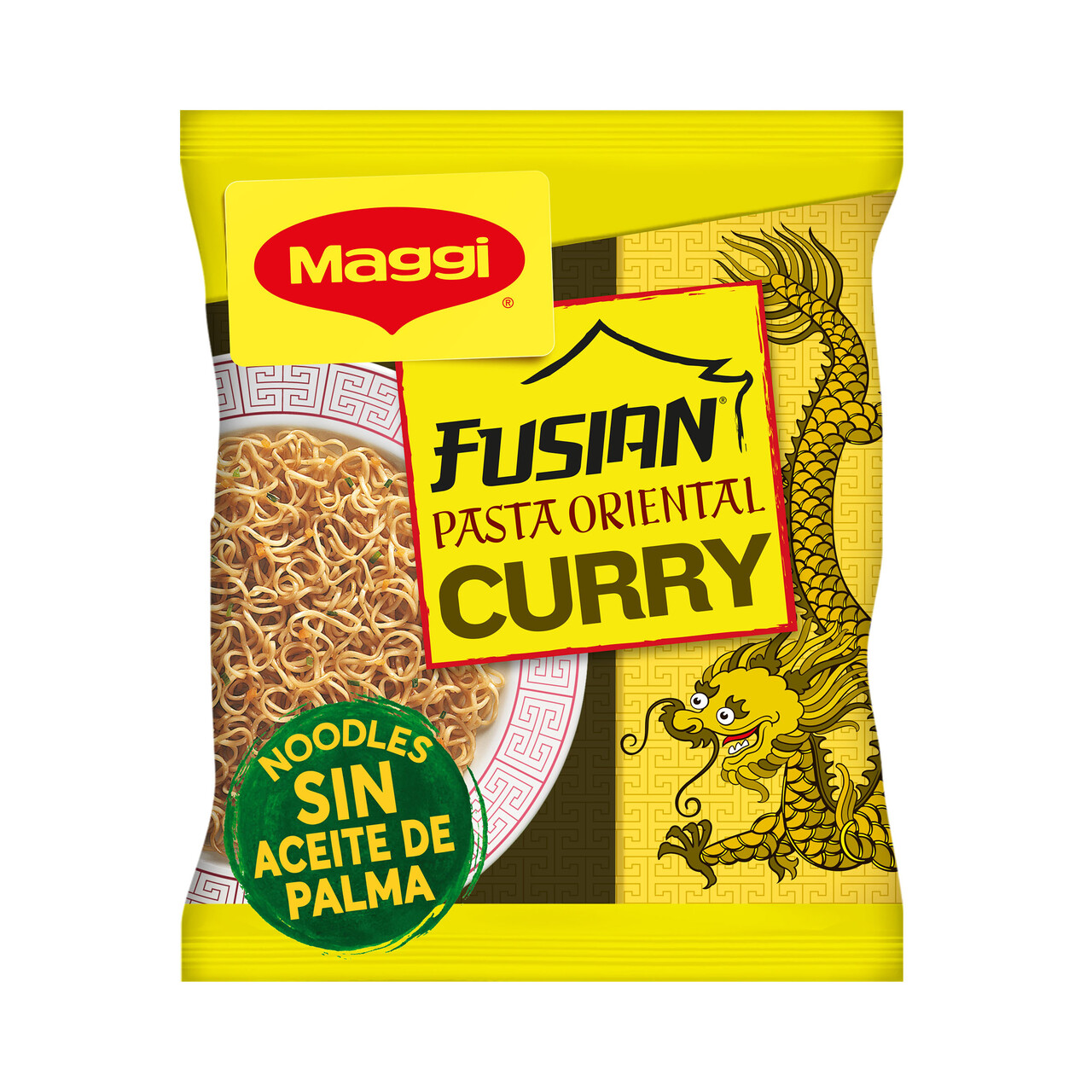 MAGGI Fusion Pasta oriental (noodles) al curry sobre 71 g. - Alcampo ...