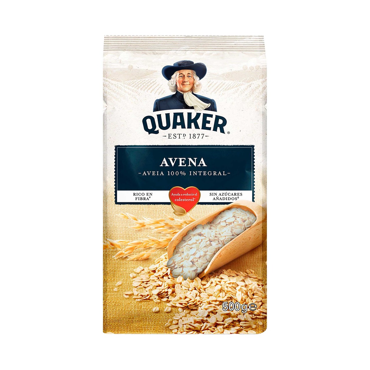 QUAKER Copos de avena integral QUAKER 500 g. - Alcampo ¡Haz tu Compra ...