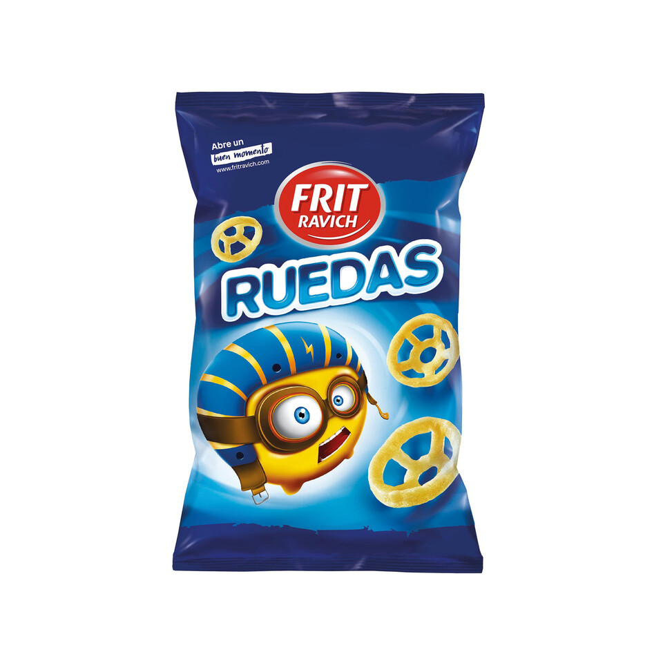 FRIT RAVICH Snack de ruedas de patata FRIT RAVICH bolsa de 50 g ...