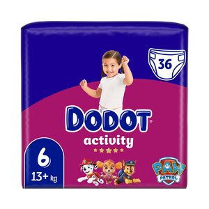 DODOT Activity Pañales talla 6 (+ 13 kg) 36 uds. - Alcampo ¡Haz tu Compra Online y Recoge Más de ...