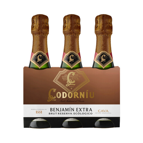 CODORNIU Cava extra brut reserva ecológico, elaborado segun el método ...