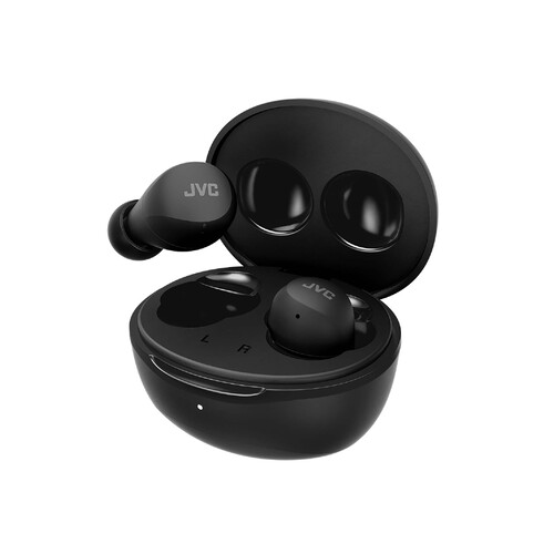Auriculares inalámbricos Bluetooth JVC Gumy Mini HA-A6T negros, control táctil, autonomía 23 ...