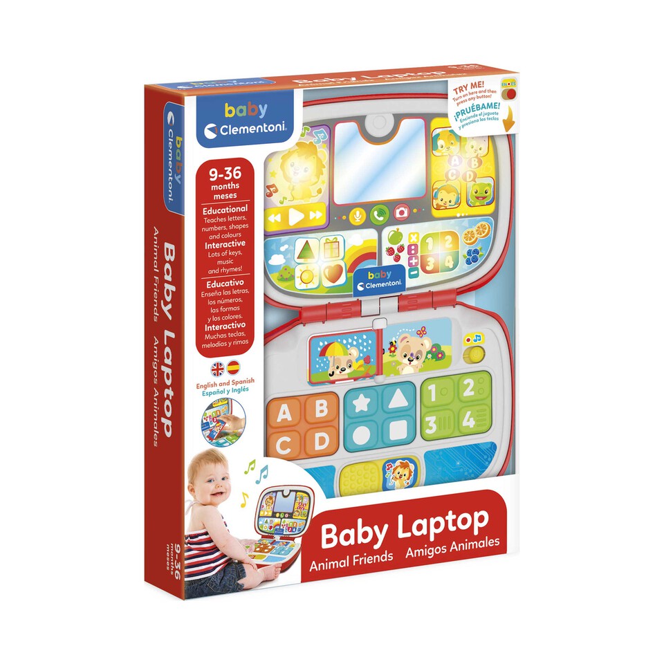 CLEMENTONI Baby Laptop Amigos Animales +9M - Alcampo ¡Haz tu Compra ...