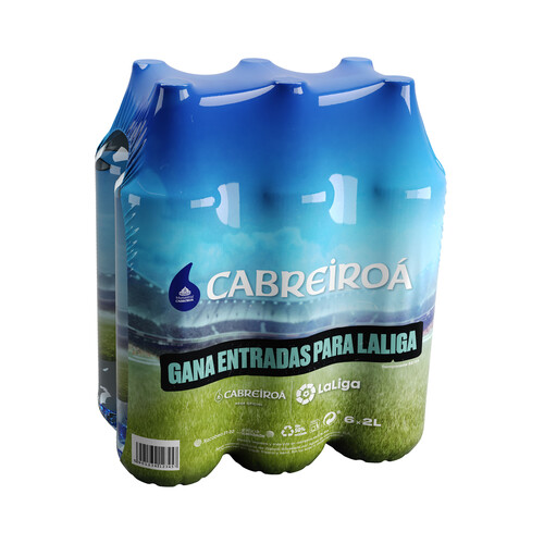CABREIROA Agua mineral pack 6 uds. x 2 l. - Alcampo ¡Haz tu Compra ...