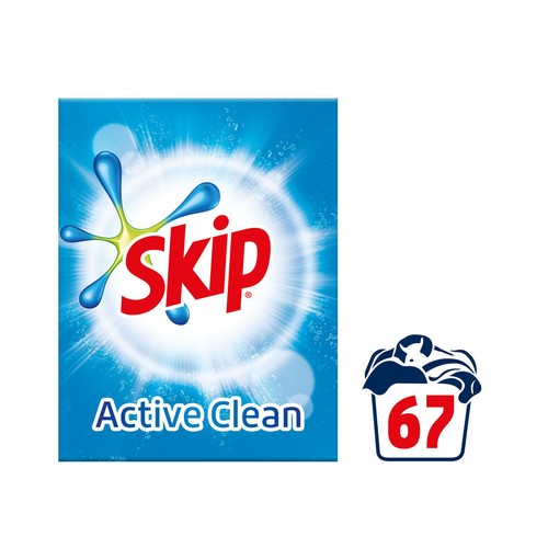 SKIP Detergente en polvo para lavadora con aceleradores de lavado SKIP ...